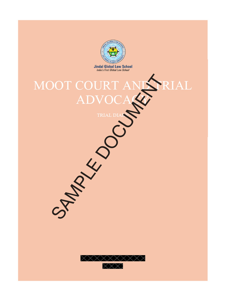 Lecture Based Sample Diary | PDF | Trials | Prosecutor