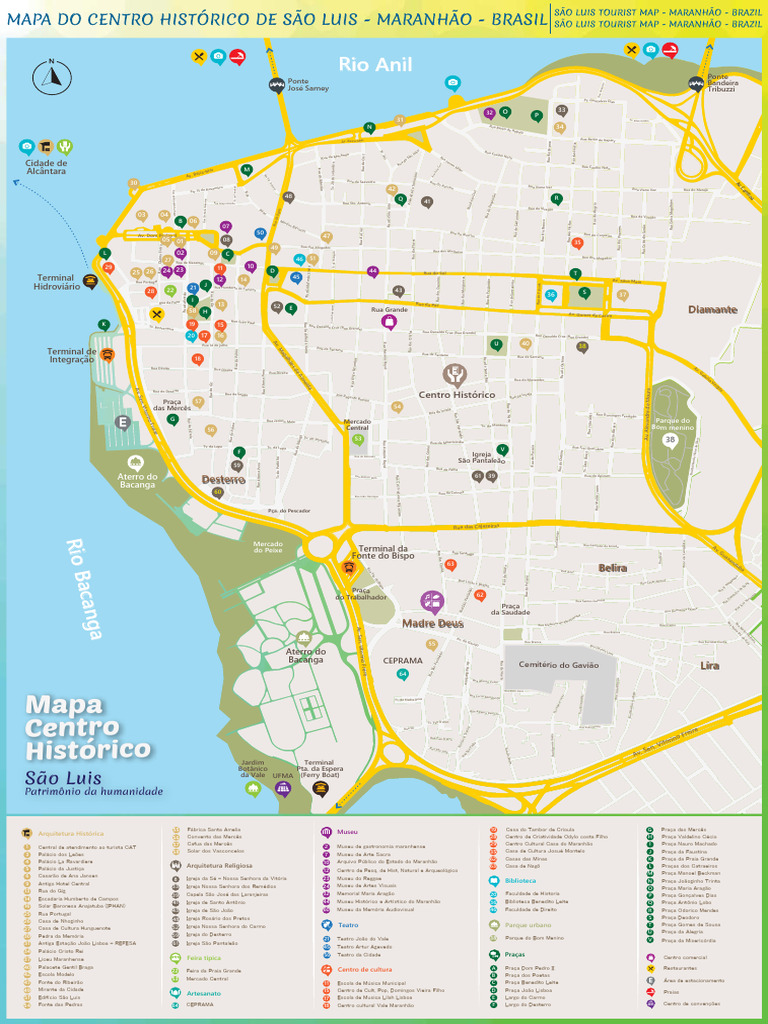 MAPA TURISTICO DE SAO LUIS1 - Compressed - Compressed | PDF