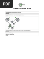 HYUNDAI I10 1.1 12V G4HG: Timing Belt: Removal/installation | PDF ...