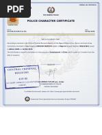 Police Clearance Form | PDF