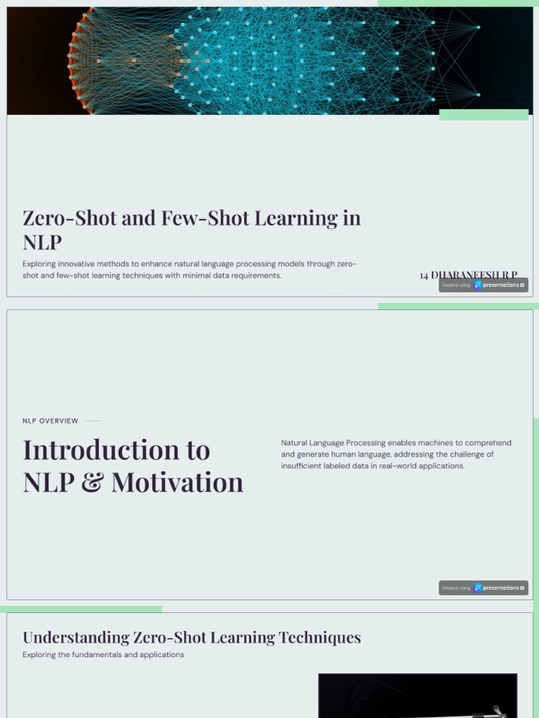 Zero-Shot and Few-Shot Learning in NLP | PDF