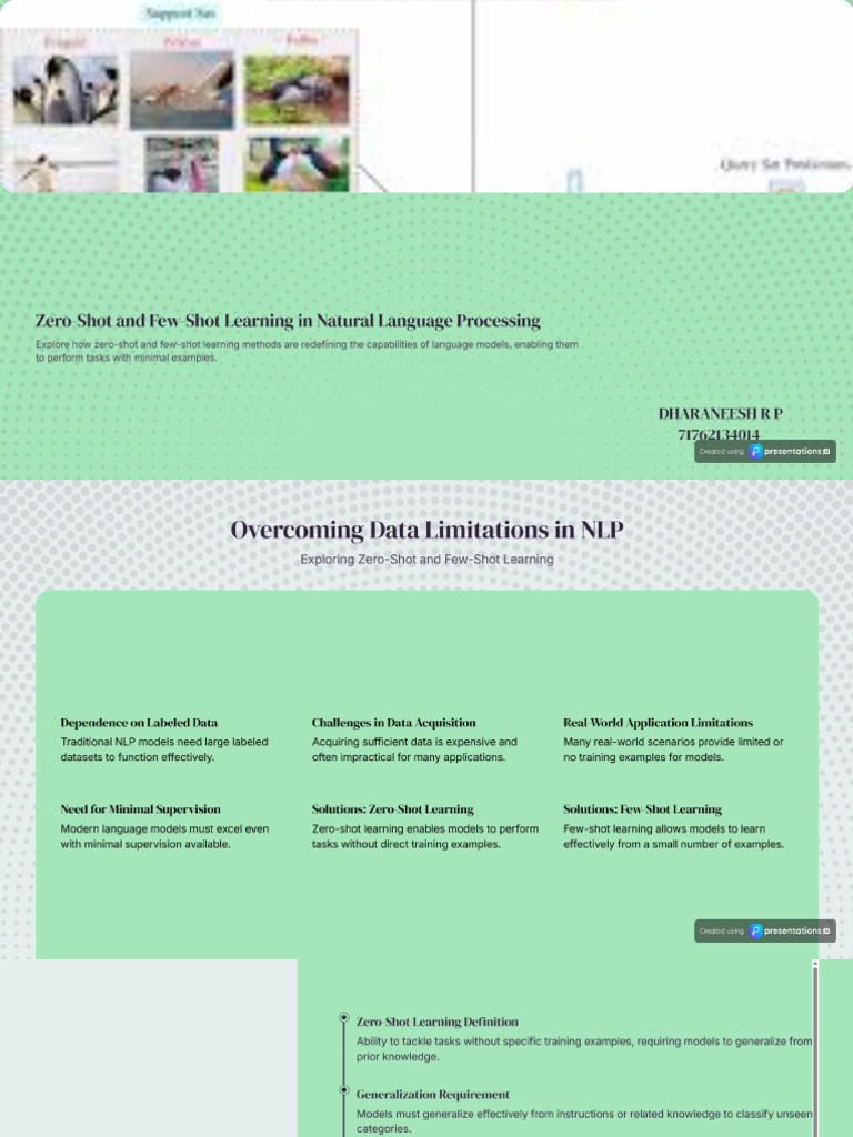 Zero-Shot and Few-Shot Learning in NLP | PDF