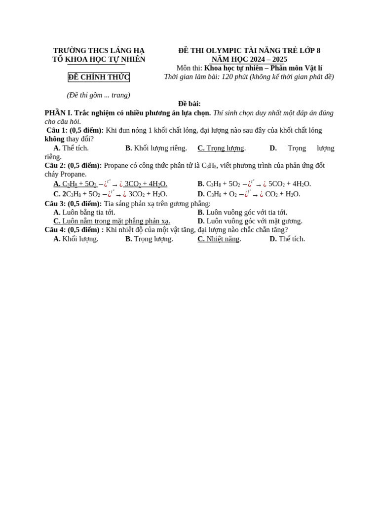 Trư NG THCS Láng H | PDF