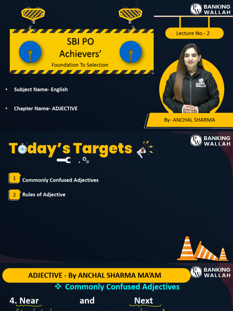 Adjective 02 - Class Notes | PDF
