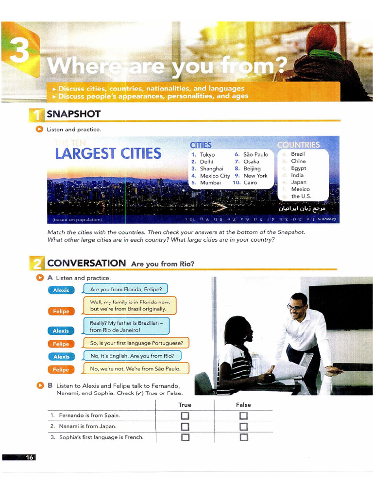 Unit 3 - INTERCHANGE 5TH EDITION - INTRO - STUDENT BOOK (2017) Jack C. Richards | PDF