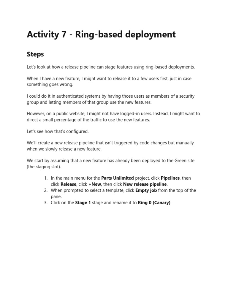 Activity 7 RingBasedDeployment | PDF | Command Line Interface | System Software