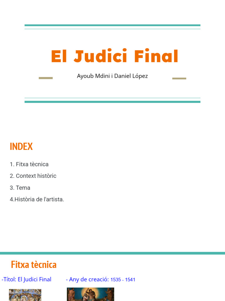 El Judici Final | PDF