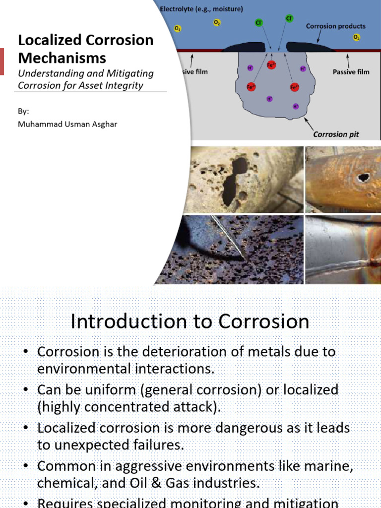 Localized Corrosion Mechanisms | PDF | Corrosion | Building Engineering