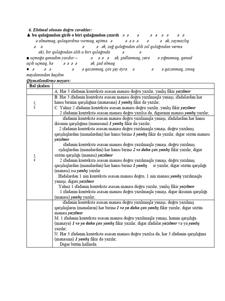 Azerbaycan Dili C | PDF