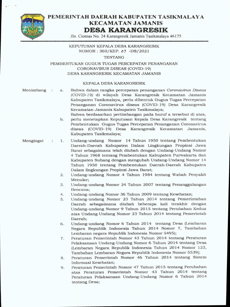 SK Covid Leni Sovi | PDF