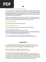 Guyana Driver's License Exam Guide | PDF