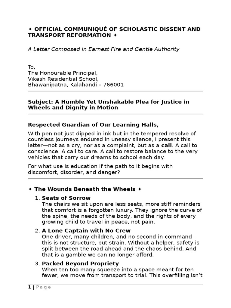A Letter Composed in Earnest Fire and Gentle Authority | PDF