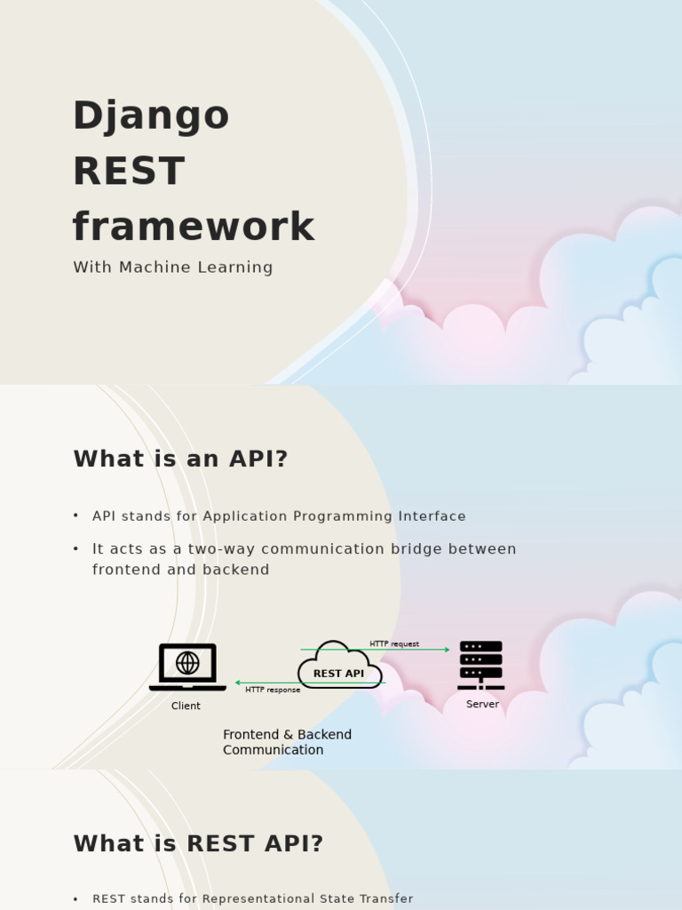 DRF React ML Course Presentation | PDF | Machine Learning | Deep Learning