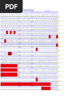 CIRCLE POLKA DOT Numbers by 5 For Clock Turquoise | PDF