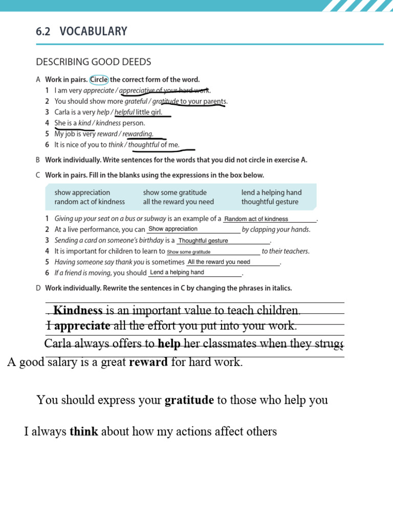 BUS 2.0 Level 4 Lesson Plan 6 Handout 2 | PDF