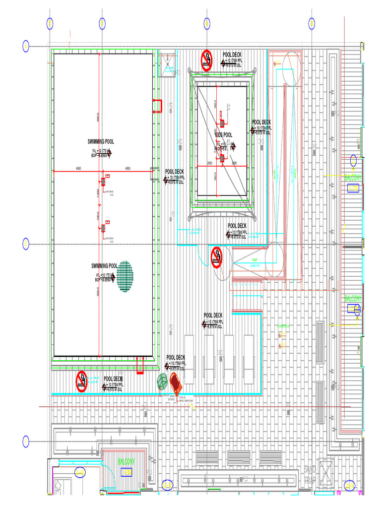 Swimming Pool MEP Design Details | PDF