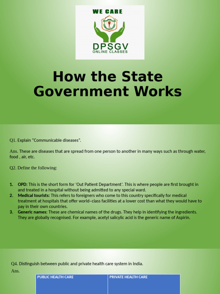 Health Sector Assignment | PDF