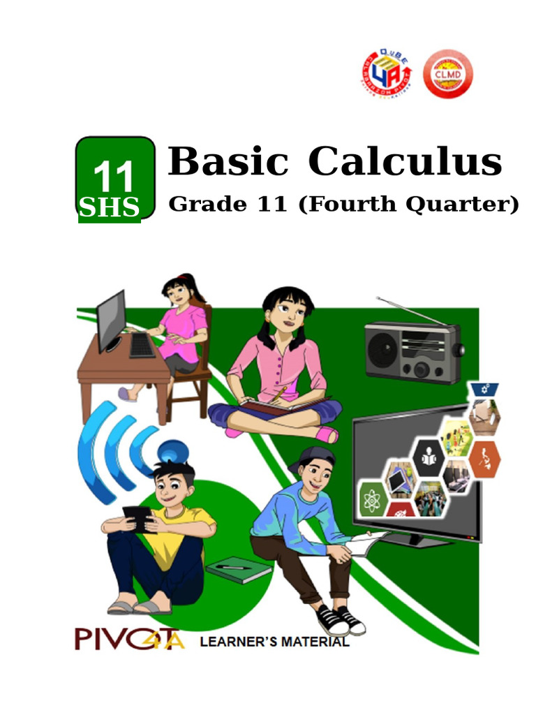 Basic Calculus Fourth Quarter PDF | PDF | Area | Integral