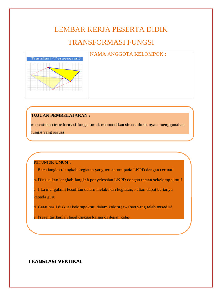 LKPD Translasi | PDF
