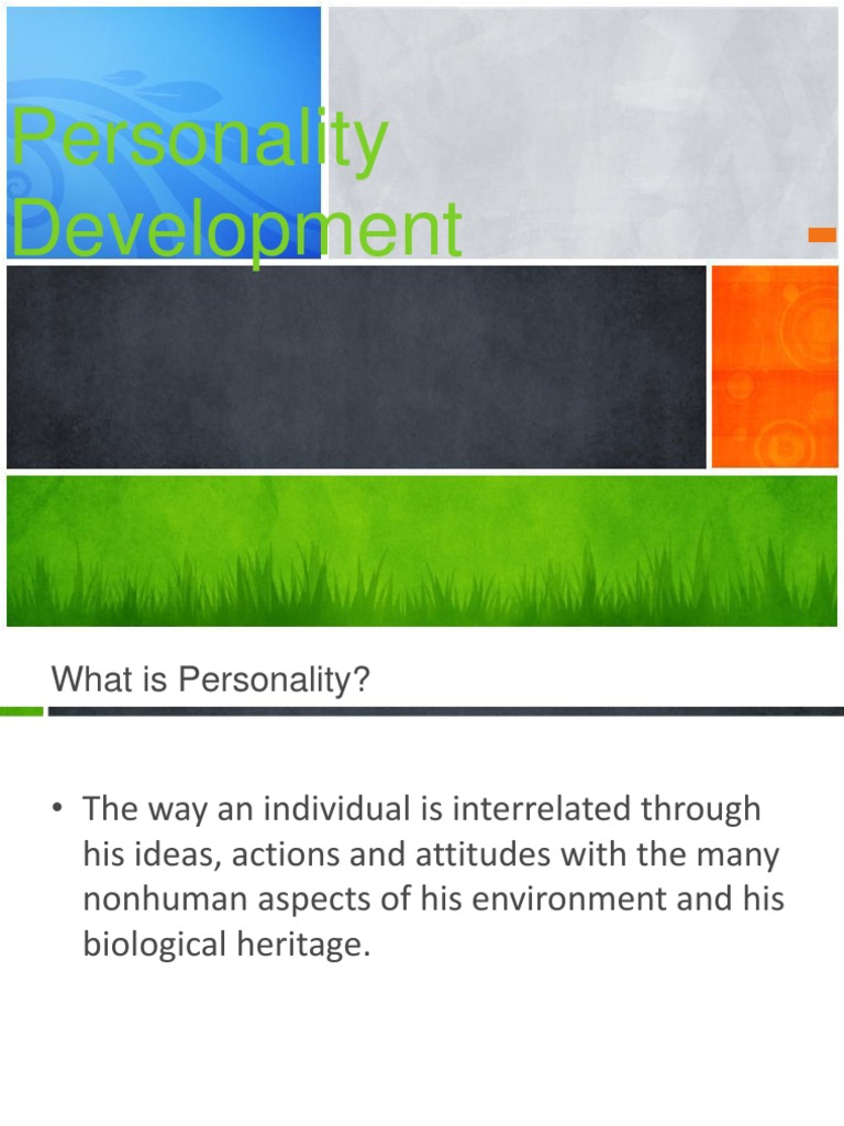 Personality Devt For | PDF | Id | Extraversion And Introversion