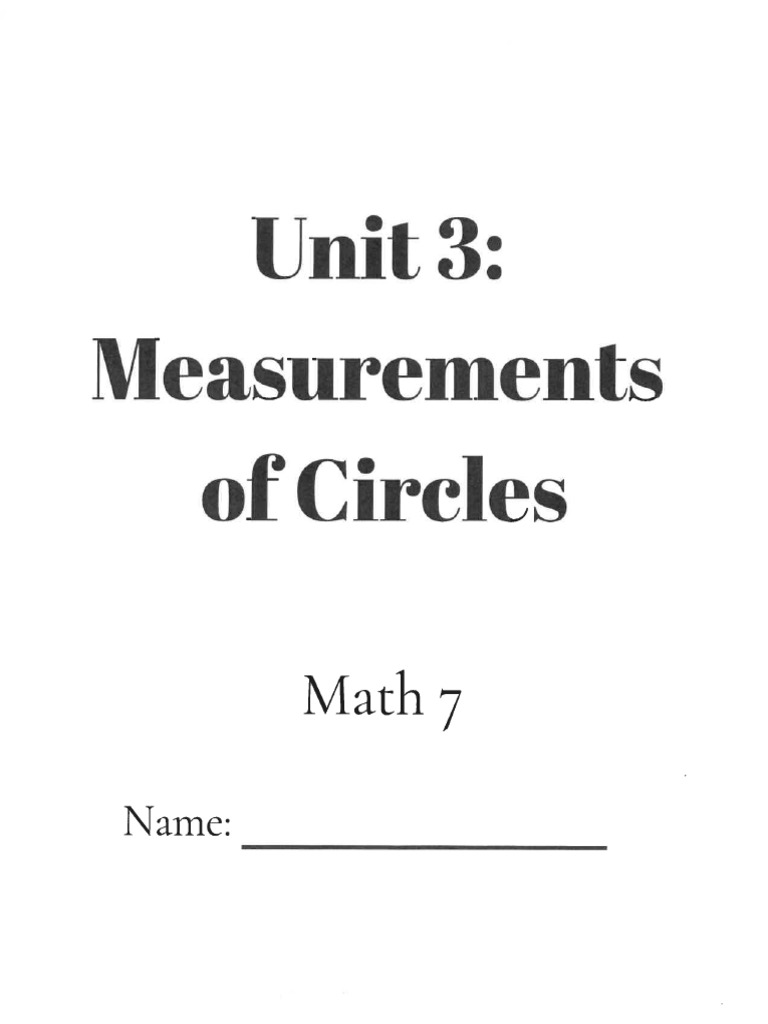 Unit 3 Packet | PDF
