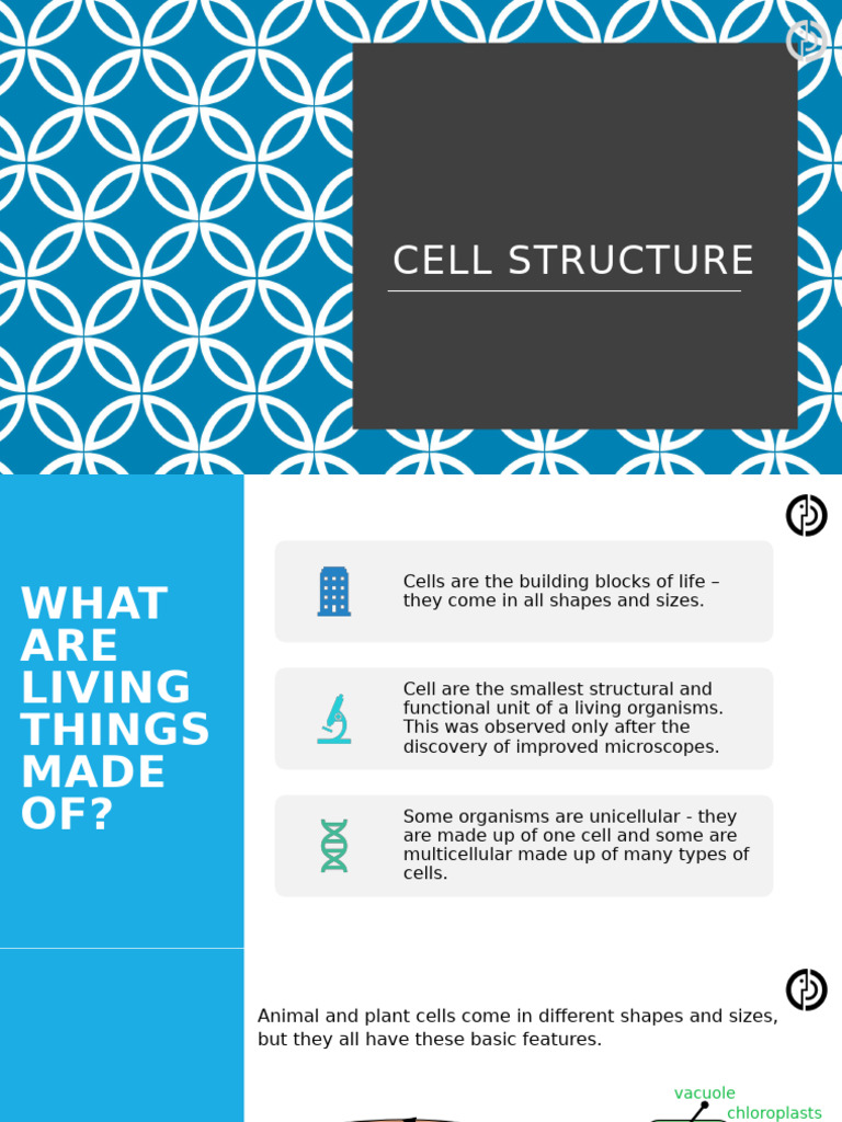 Cell Structure | PDF