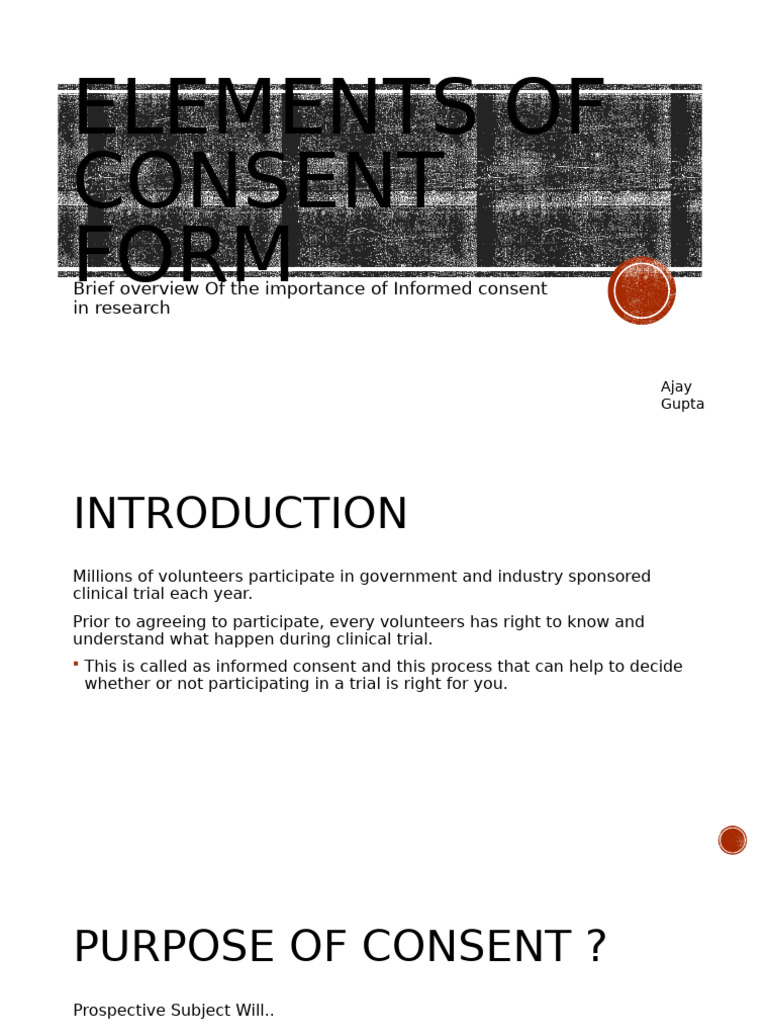 Consent Form | PDF