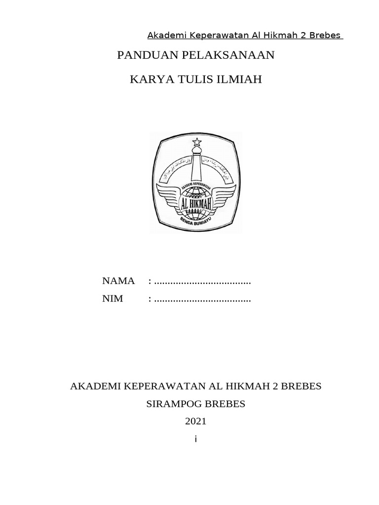 Panduan Penulisan Kti Back Again | PDF