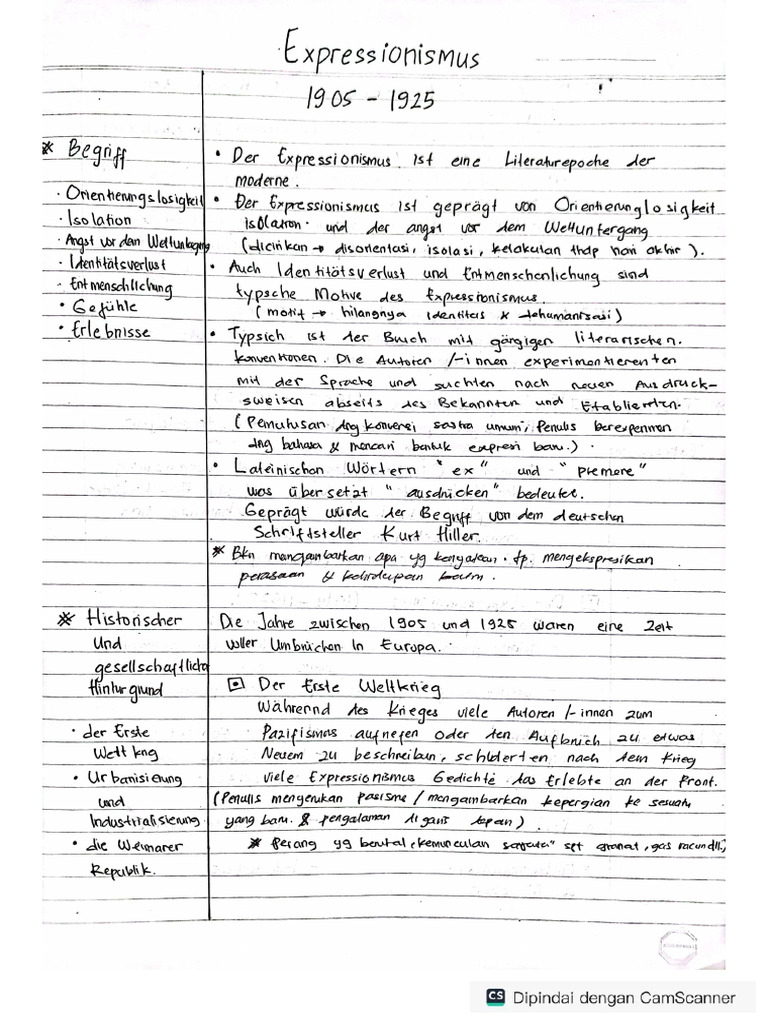Expressionismus | PDF