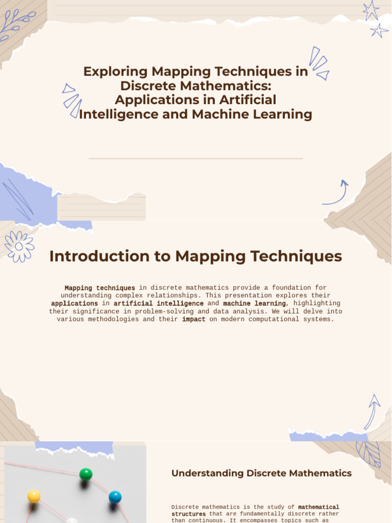 Mapping Techniques in AI & ML | PDF | Machine Learning | Artificial ...