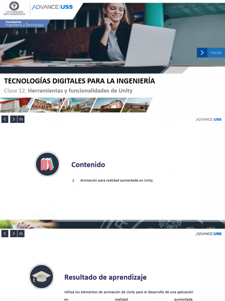 FITO0015 U3 S12 PPT Complementaria.pptx | PDF | Realidad aumentada | Unidad (motor de juego)