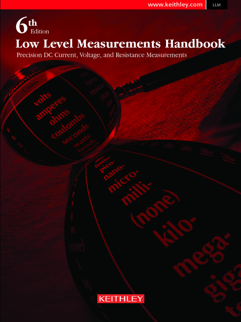 Low Level Measurement Handbook | PDF | Voltage | Quantity