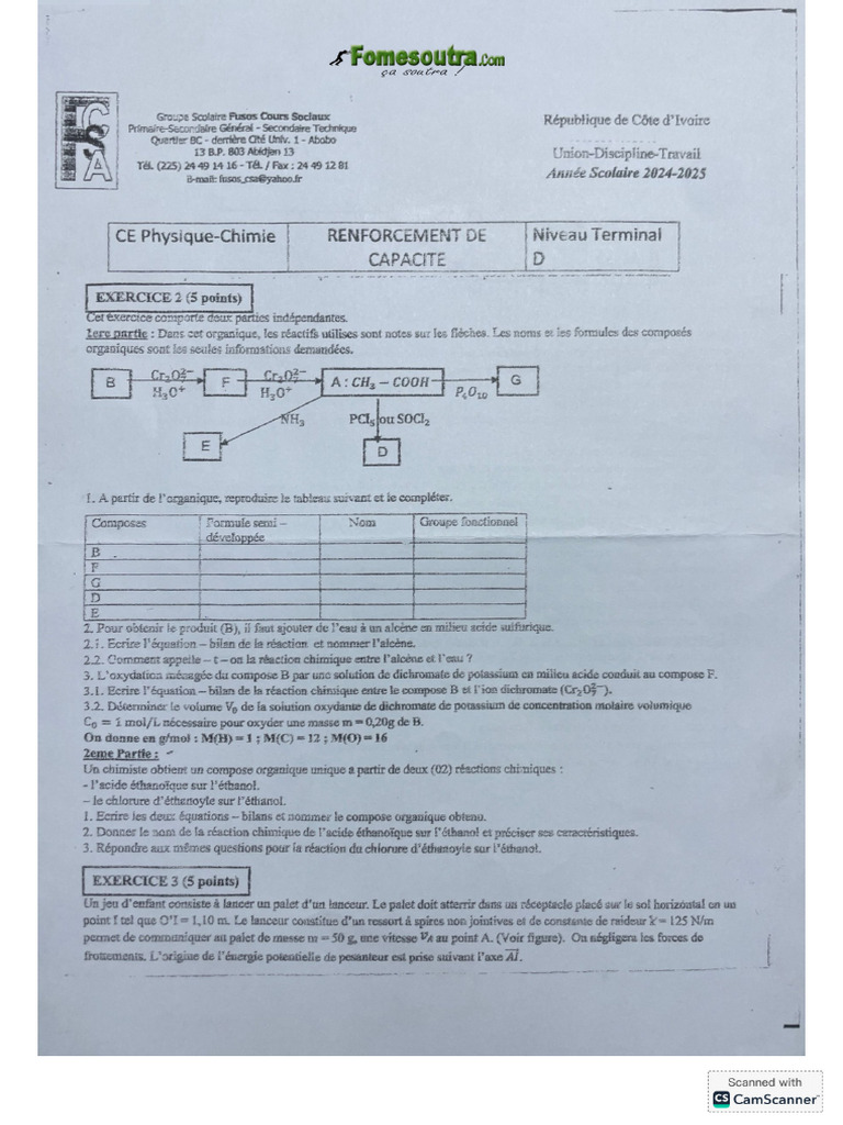 Renfo PC prépa bac blanc Tle D cours sociaux BY TEHUA | PDF