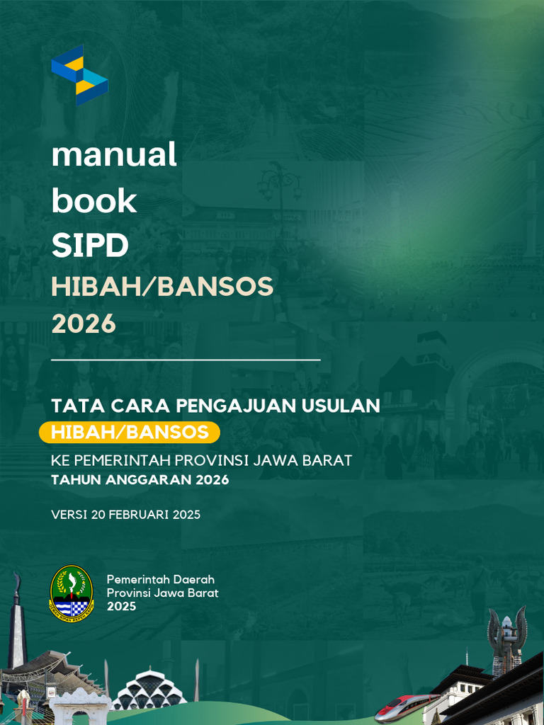 #HB - Manual Book Pengajuan Usulan Hibah-Bansos Jabar 2026 | PDF