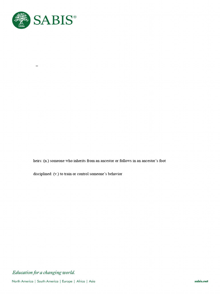 Level I - John F Kennedy Inaugural Speech 1961 - Vocabulary List | PDF