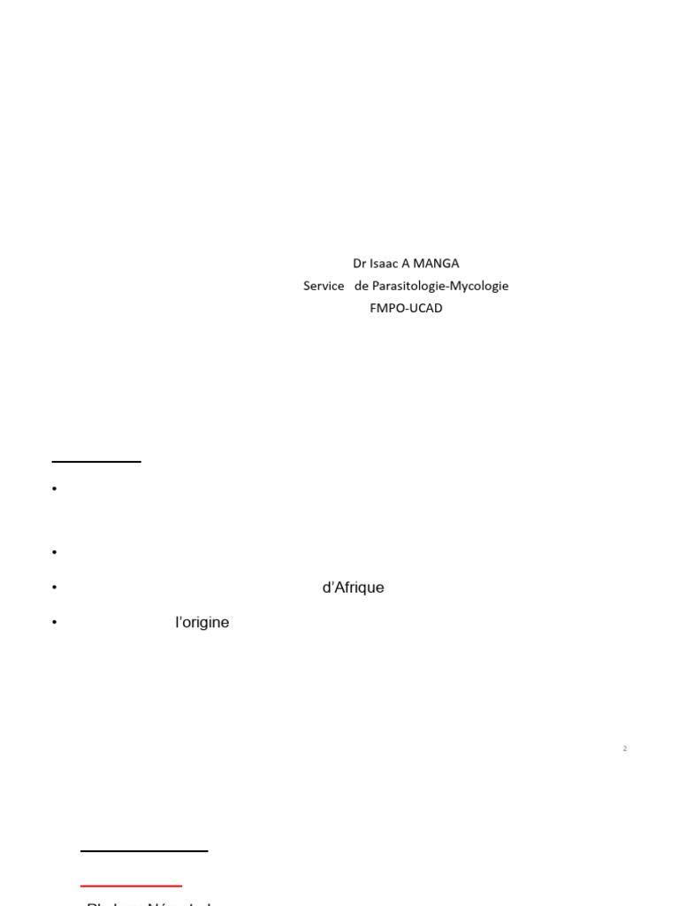 Comprendre la Loase et ses impacts | PDF | Insectes | Maladies et troubles