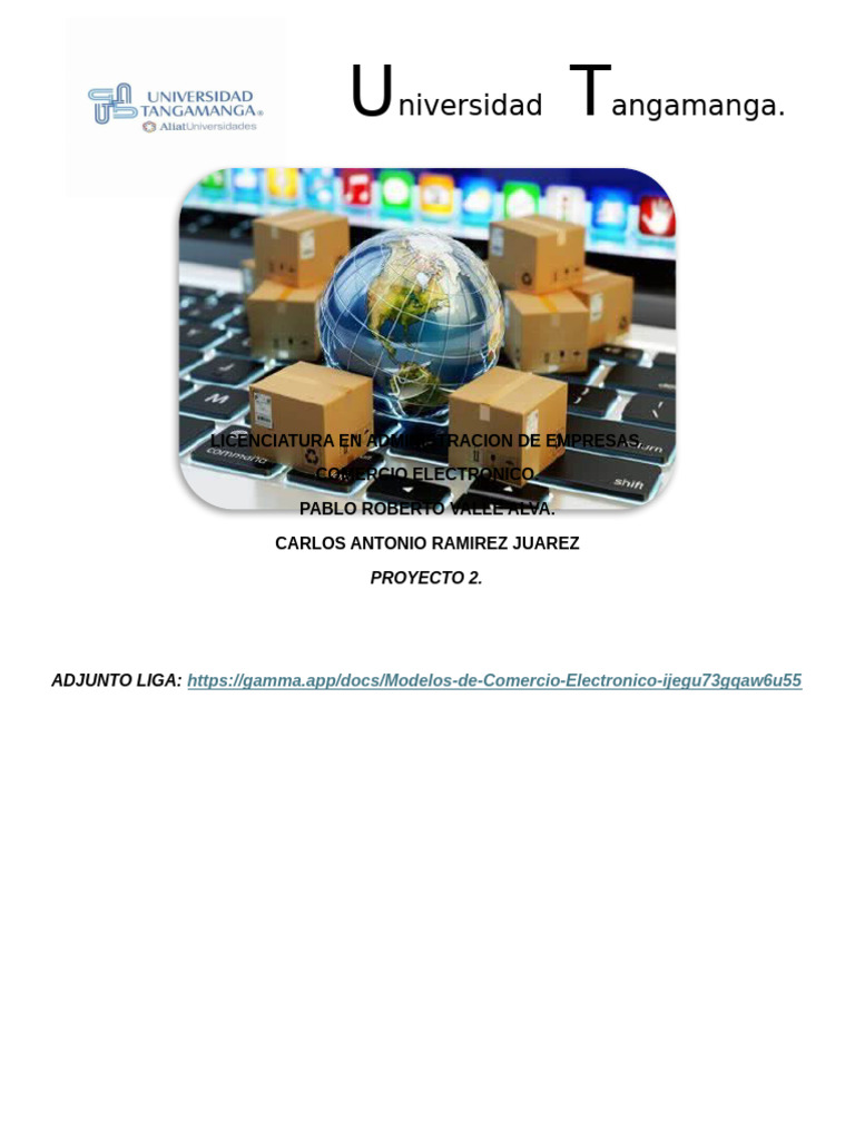 Proyecto 2 Comercio Electronico | PDF