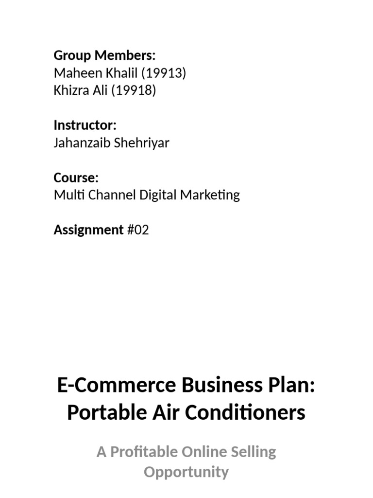 Digital Marketing - Assignment 2 | PDF