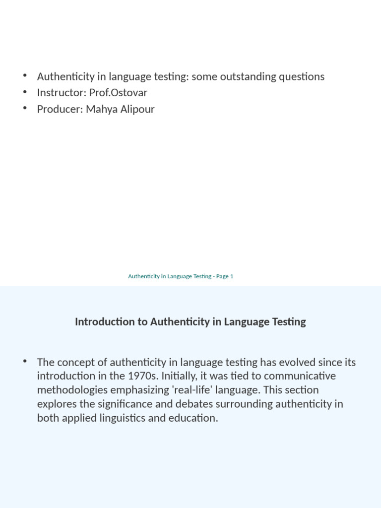 Mahya Alipour Authenticity | PDF | Behavior Modification | Communication