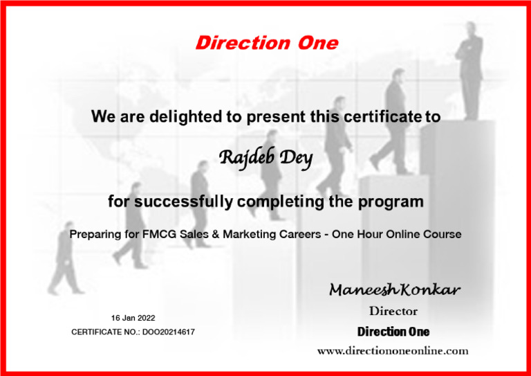 FMCG Sales & Marketing Course Online | PDF