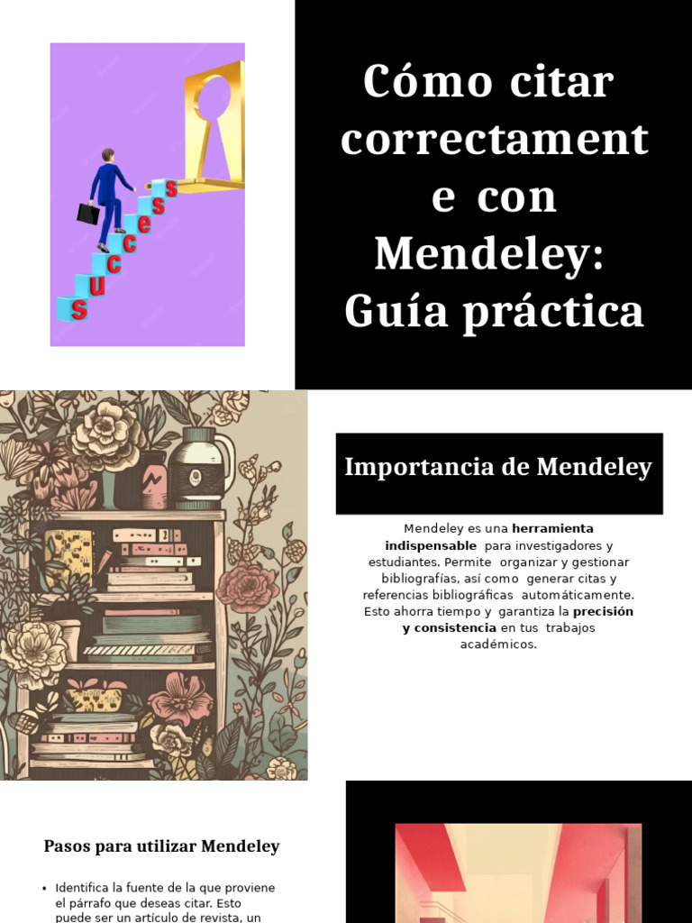 Como Citar Con Mendeley | PDF | Estilo apa | Procesador de textos
