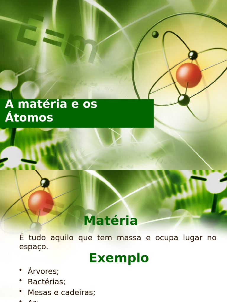 Estrutura da Matéria e Modelos Atômicos | PDF | Elétron | Matéria