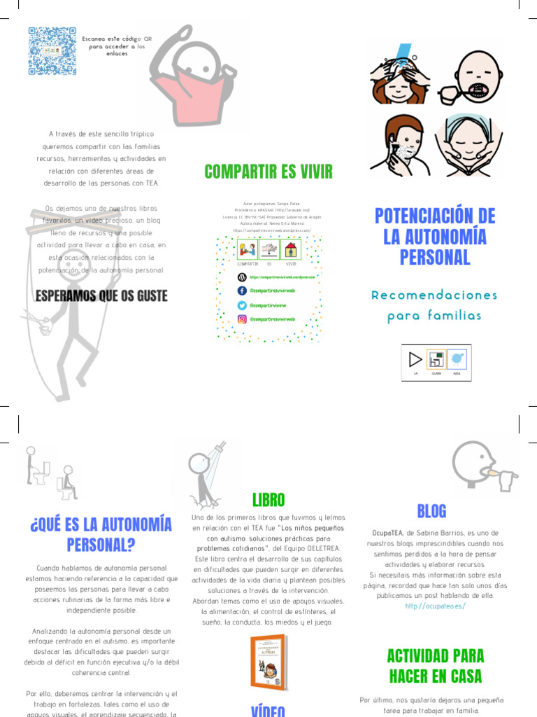 Potenciación de la Autonomía Personal TEA | PDF | Autismo | Blog