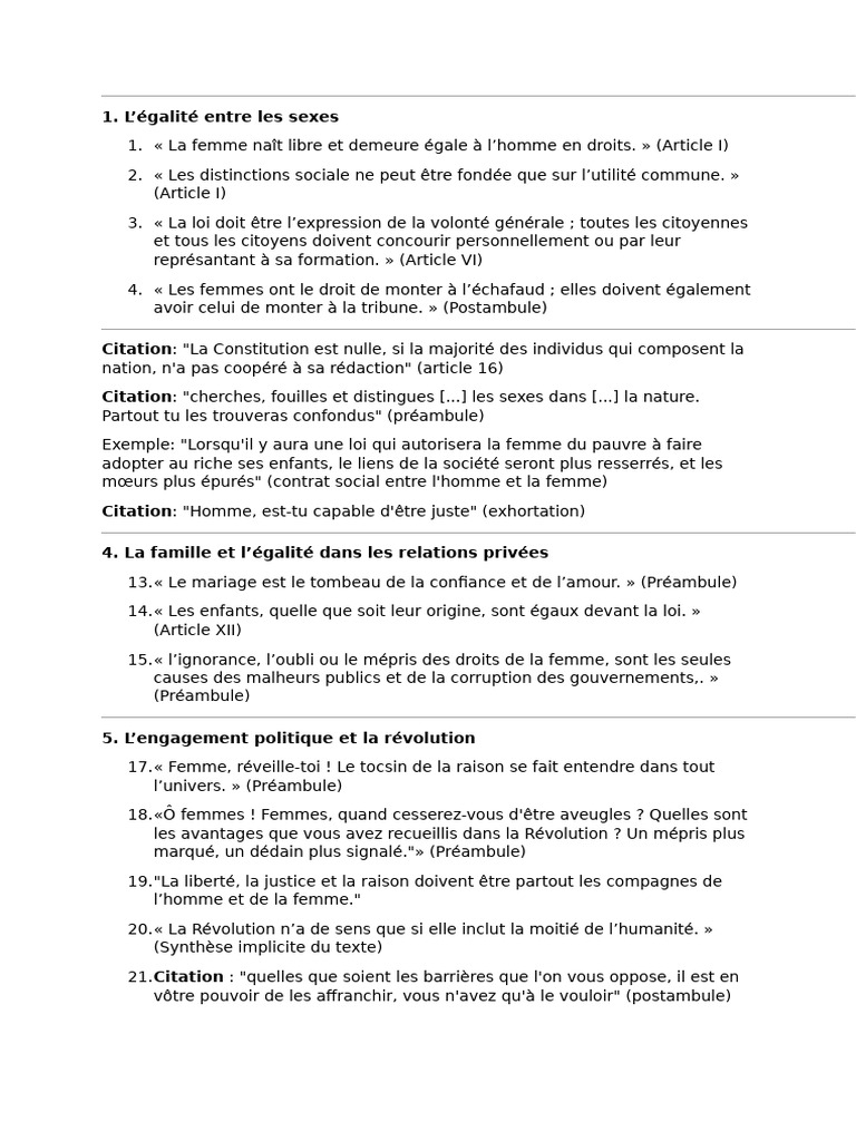 Fiche Literature D'idée | PDF | Loi