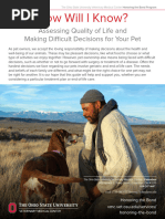 Quality of Life Scale (HHHHHMM Scale) - 2 | PDF