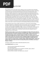 Script Mindful Eating | PDF | Mouth | Senses