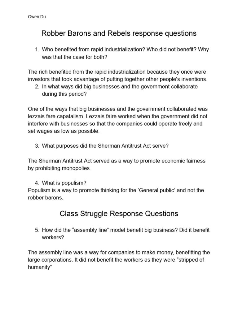 Industrialization's Impact on Society | PDF