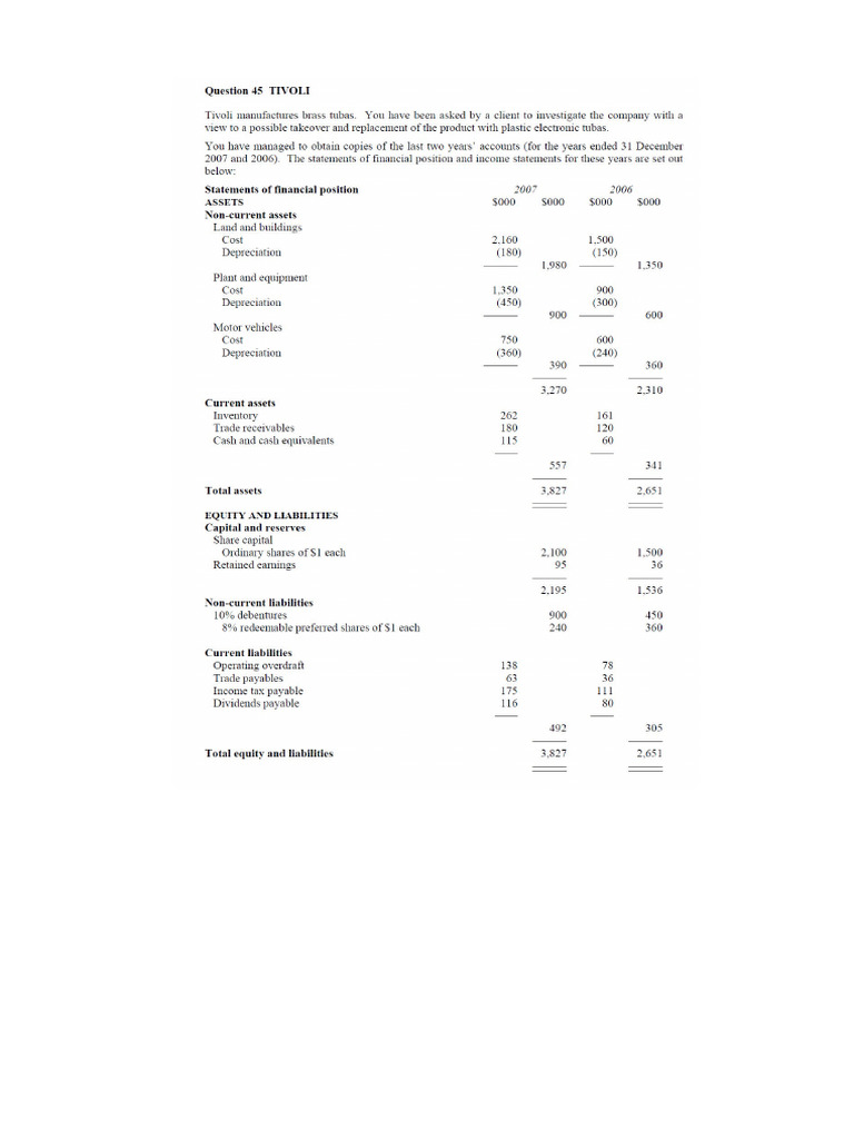 Cash Flow Exercises - Seminar | PDF