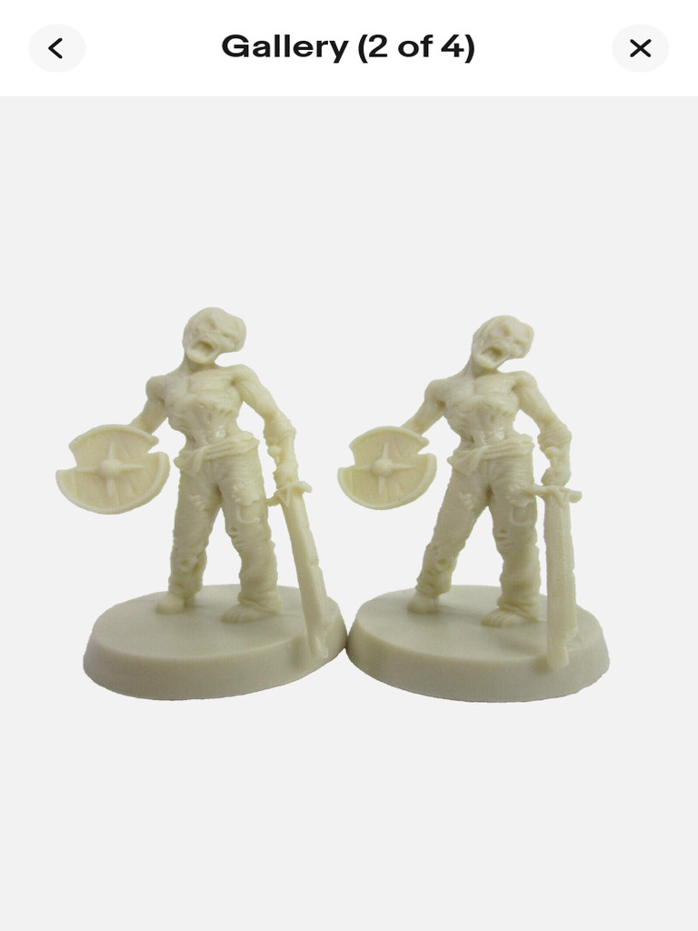 HeroQuest 2x ZOMBIE Minis & Card NEW!! Ebay | PDF