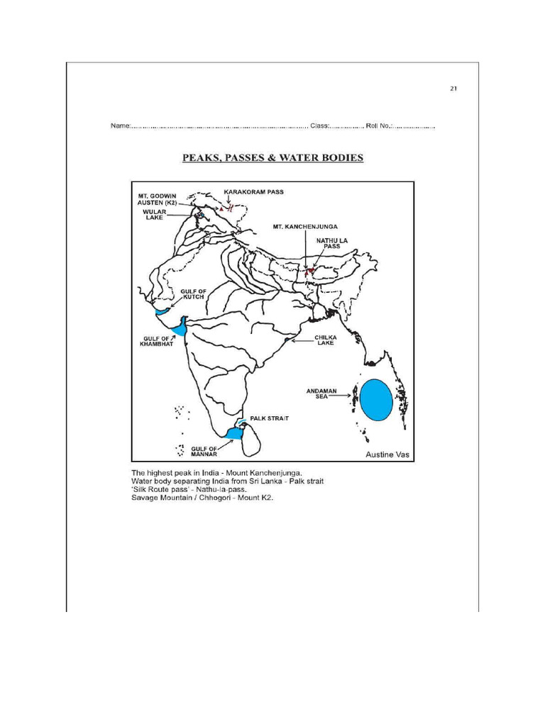 India Map Pointing | PDF